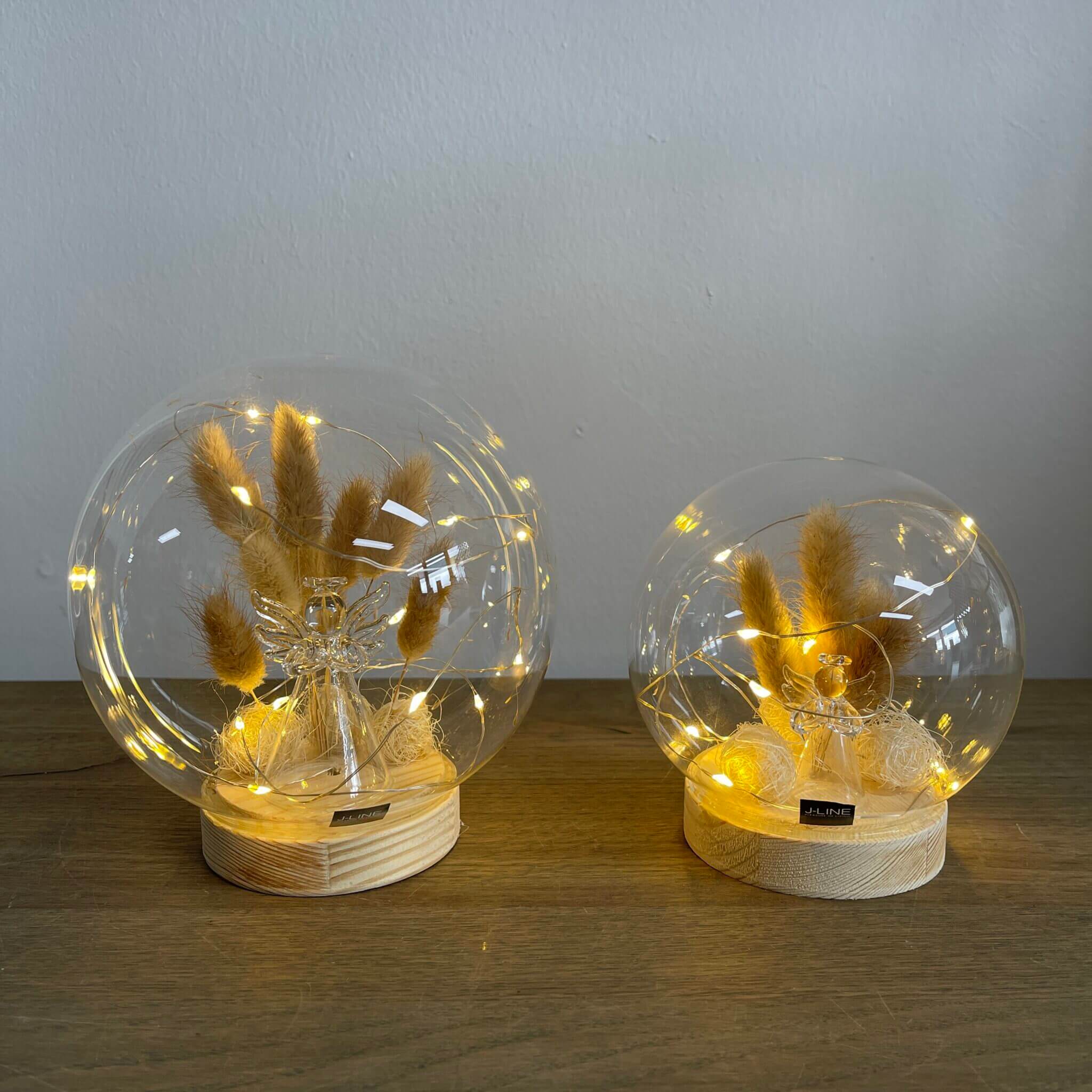 DEKO LED Kugel rauchigfarbig – Light & Living – Wilkens Wohnstudio